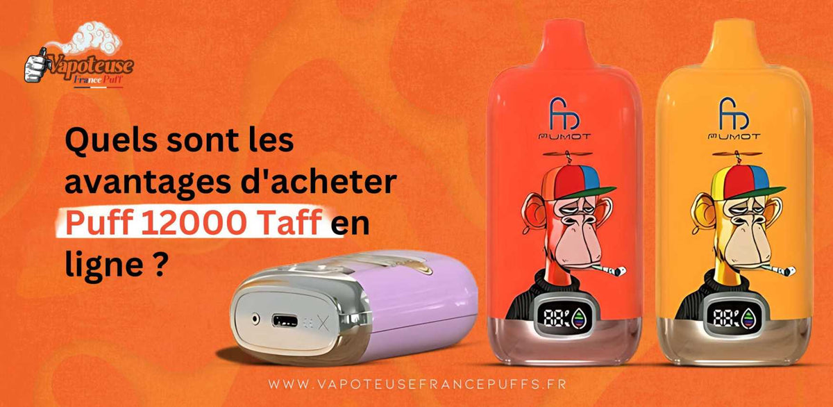 Quels sont les avantages d'acheter Puff 12000 Taff en ligne