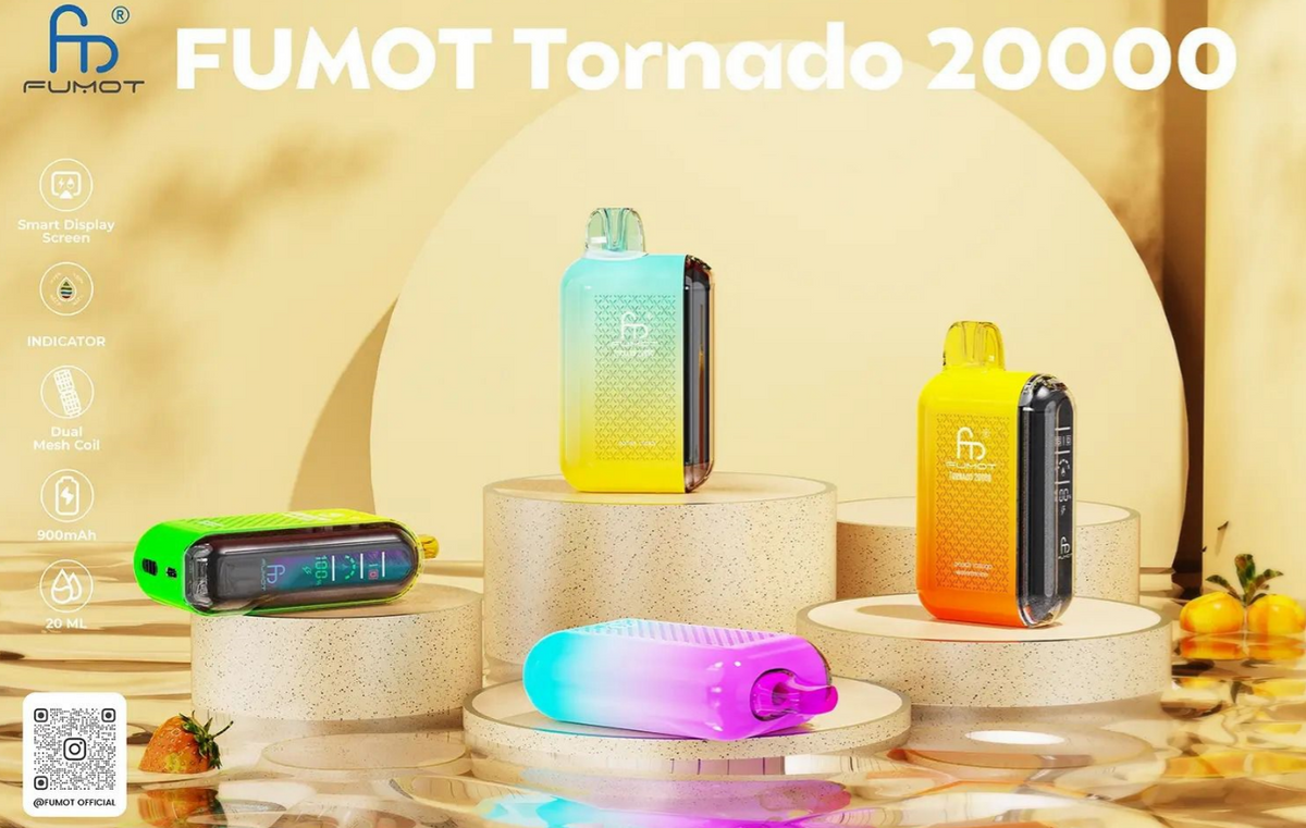 RandM Tornado 20000 Jetable Vape | 28+ Gout | 14,29€ Prix