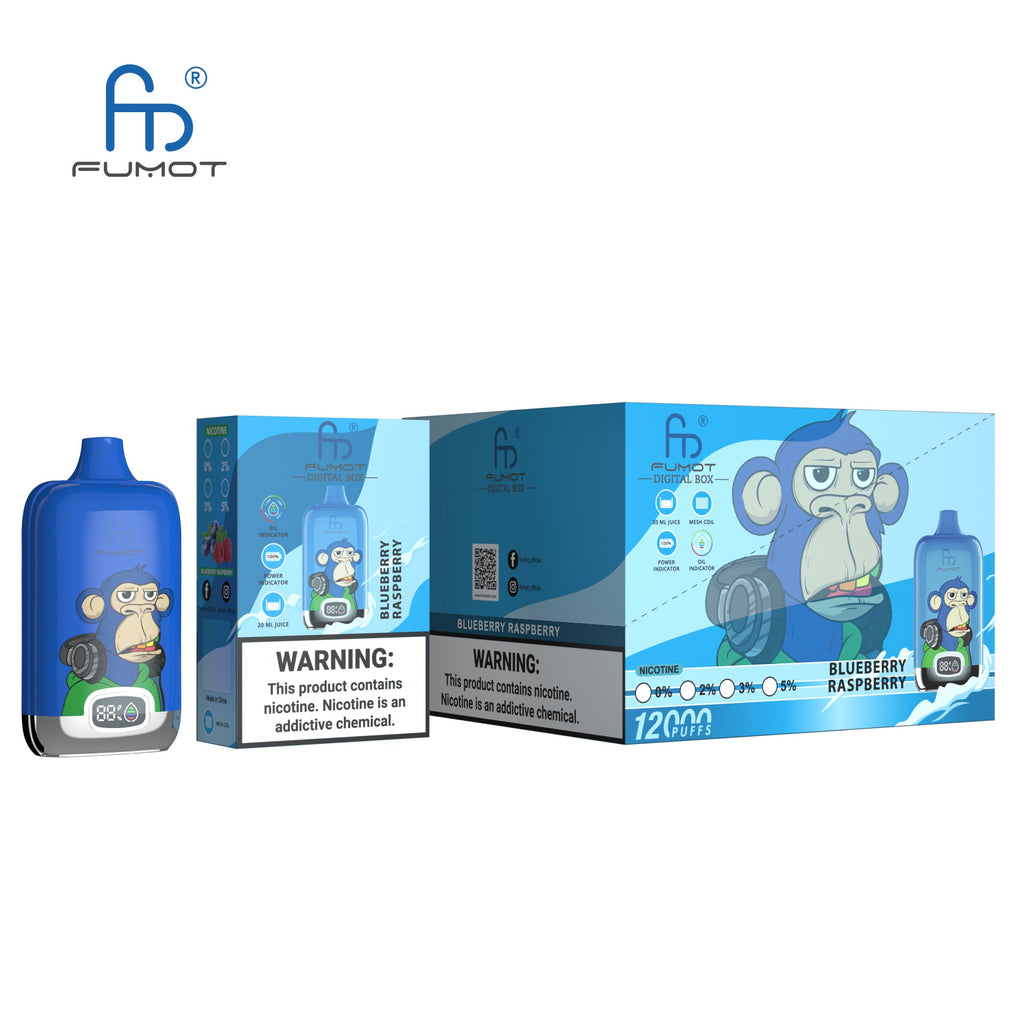 RAndM Digital Box 12000 Puffs Disposable Vape